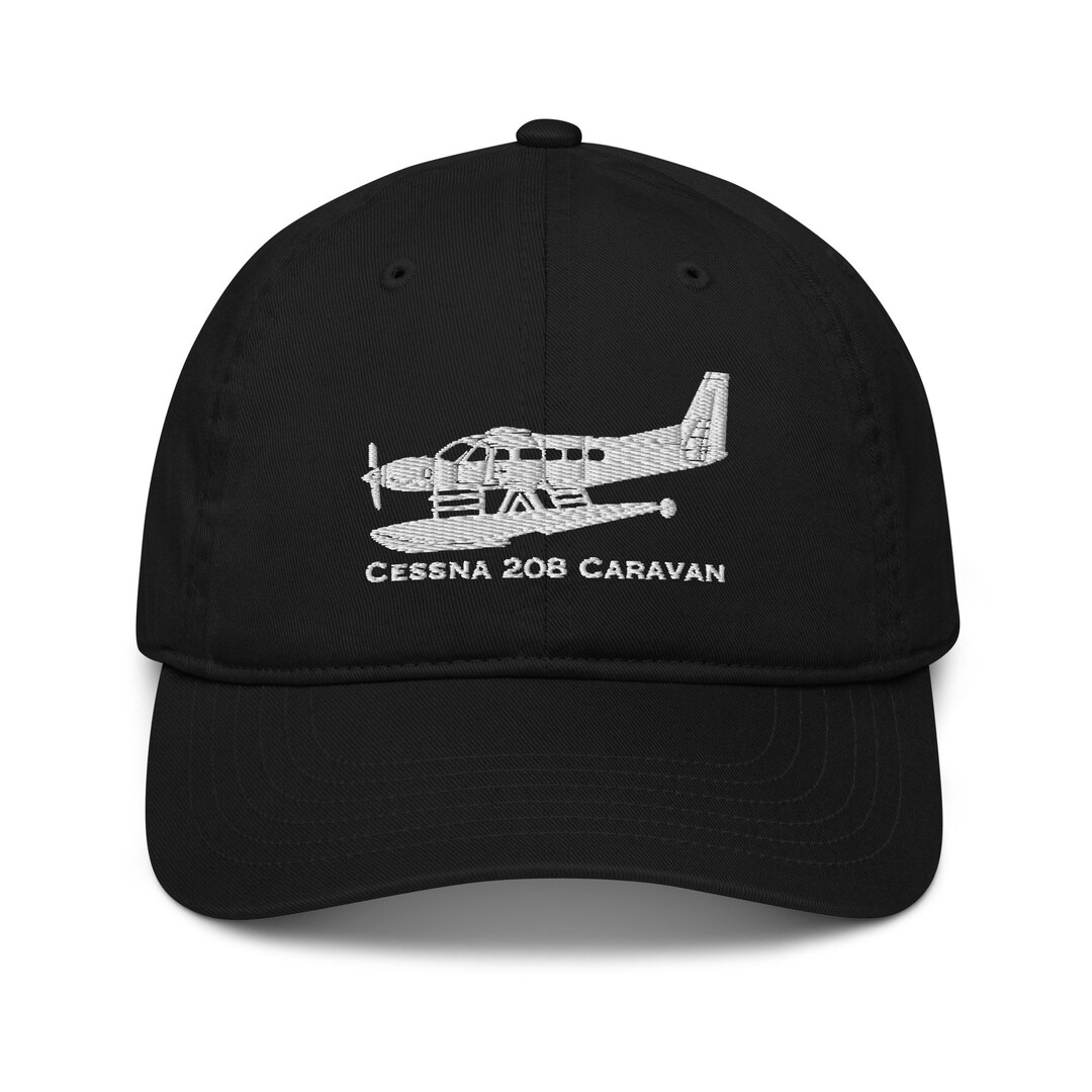 Cessna Caravan Float Plane Custom Embroidered Comfortable Organic ...