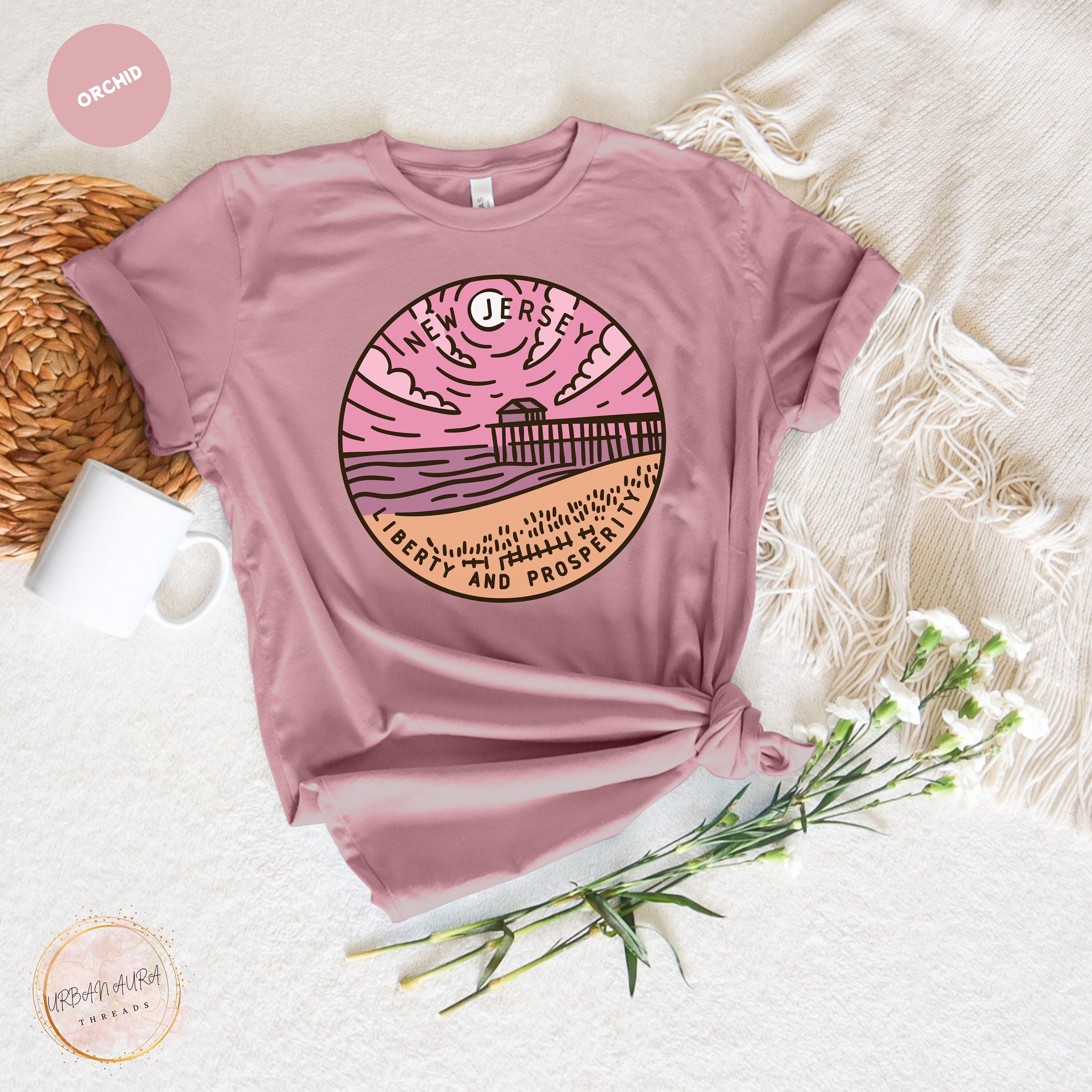 New Jersey Shirt, New Jersey T-shirt, State of New Jersey, New Jersey ...