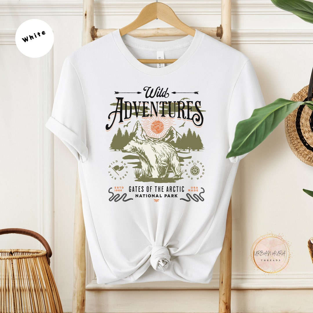 Gates of the Artic National Park Alaska Shirt, Alaska State T-shirt ...