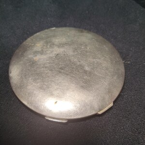 Vintage Silver Plate Powder Compact Mirror as is 4 Inch Diameter - Etsy