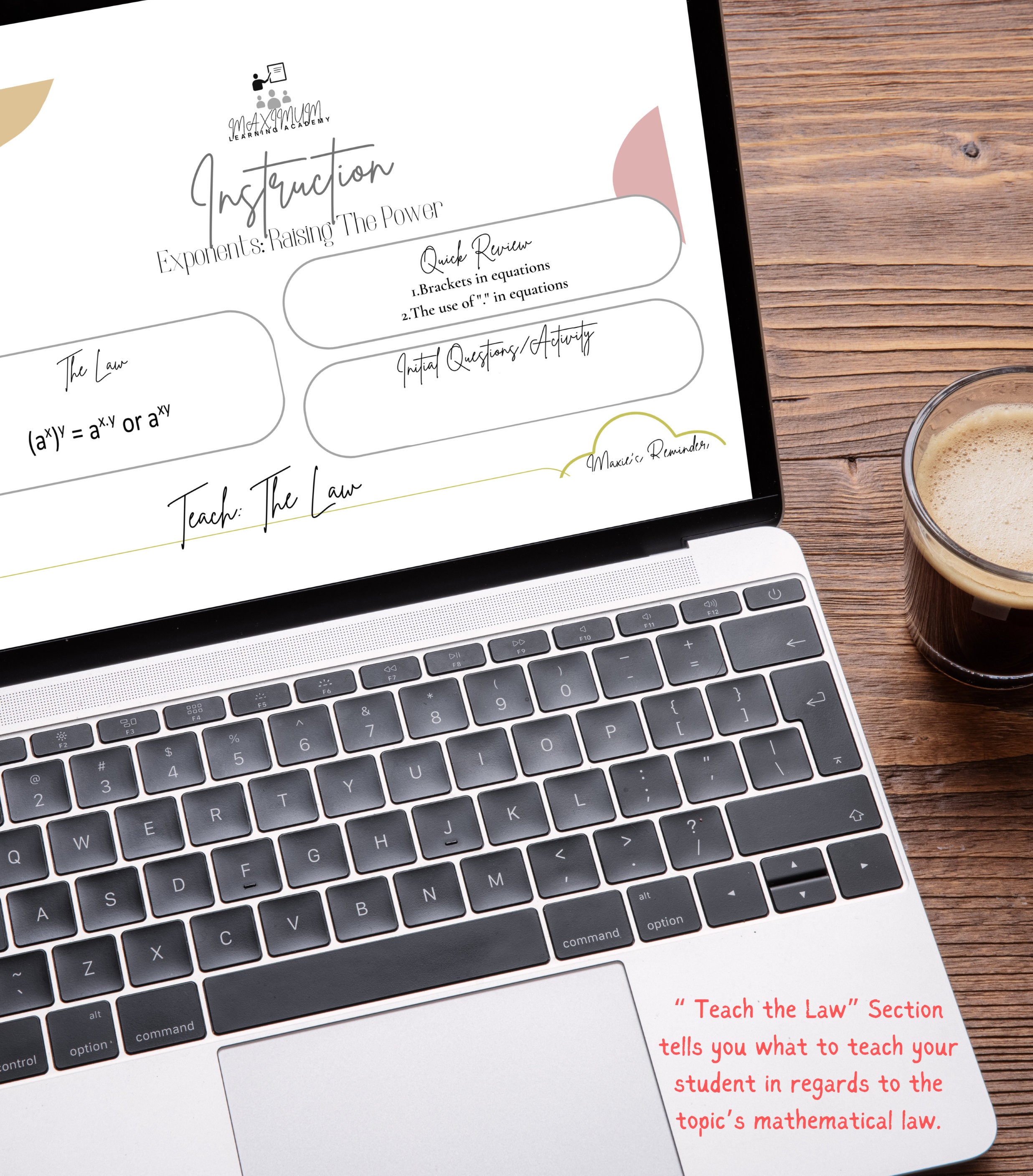 Complete 8th Grade Lesson Plan Bundle, "raising the Power of Exponents ...