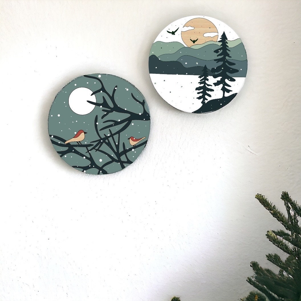 Set Painting Kit, Beginner Fun Kit, Gift Idea for Her, Wall Decor ...