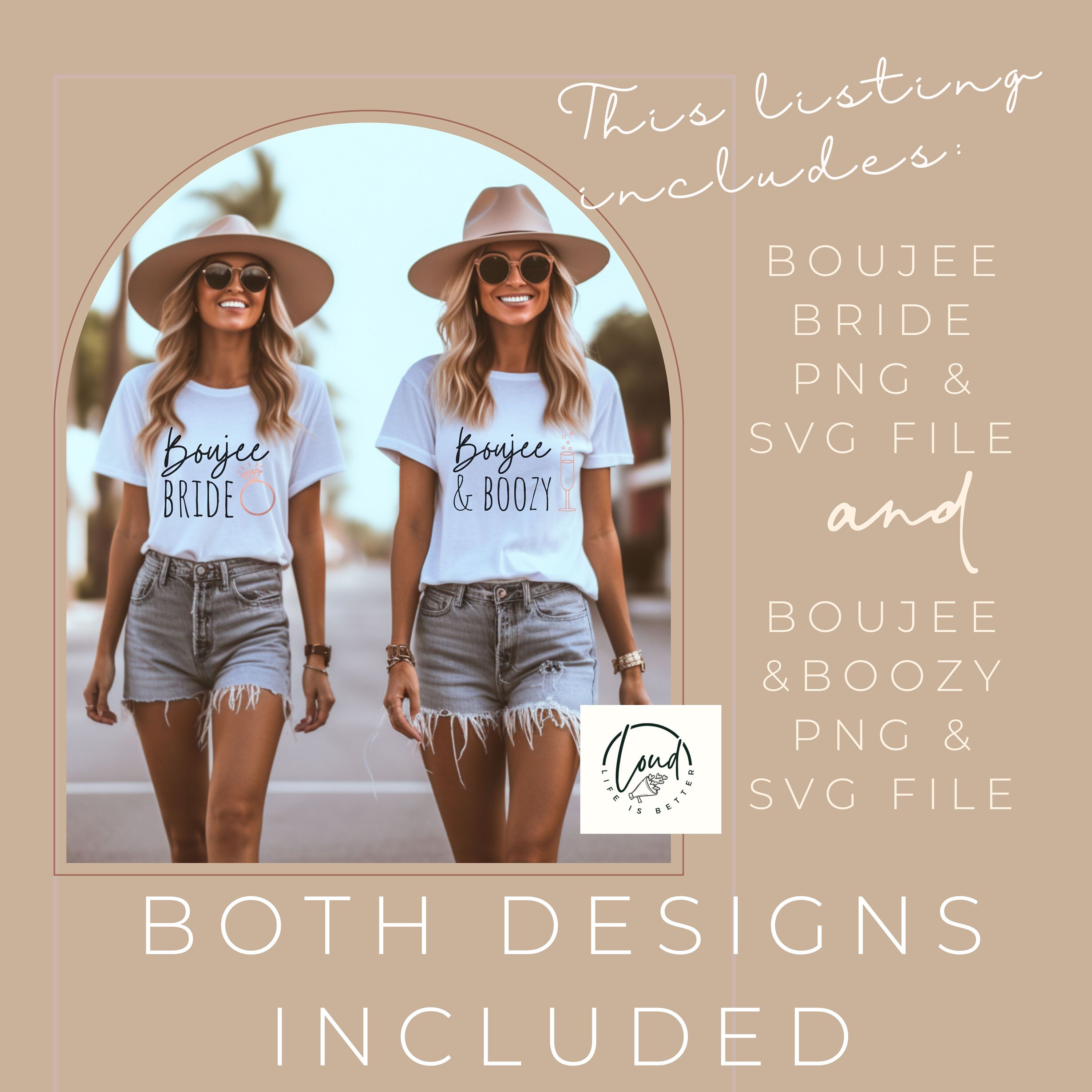 Boujee Bachelorette Party SVG Boujee and Bach Bridesmaids PNG Boujee ...