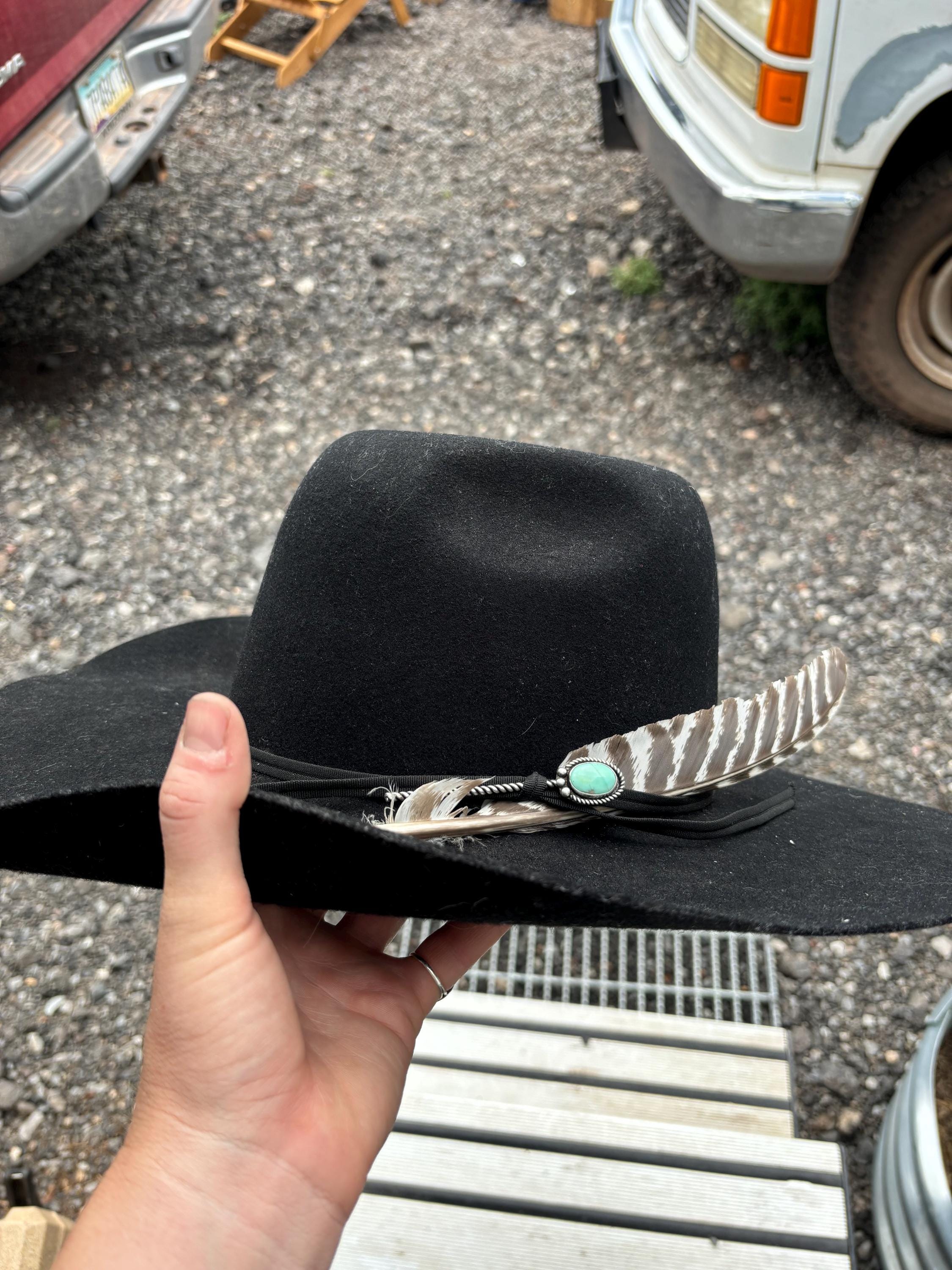 Royston Turquoise Hat Pin Western Hat Pin - Etsy