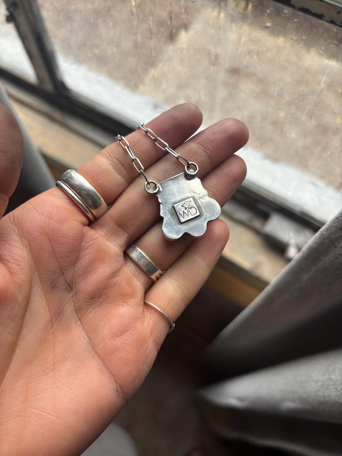Custom Turquoise Initial Necklace - Etsy