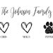 Personalised Family Print - Etsy