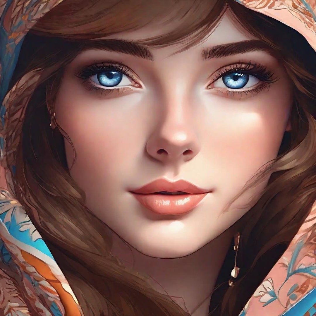 Realistic Cartoon Ai Character Art - Etsy