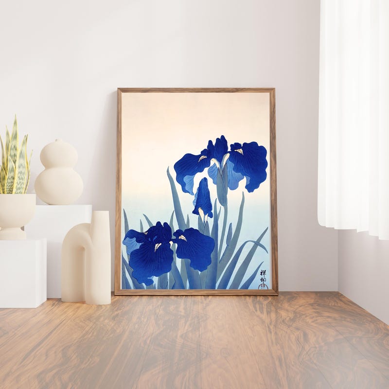 Asian Wood Block Print - Etsy