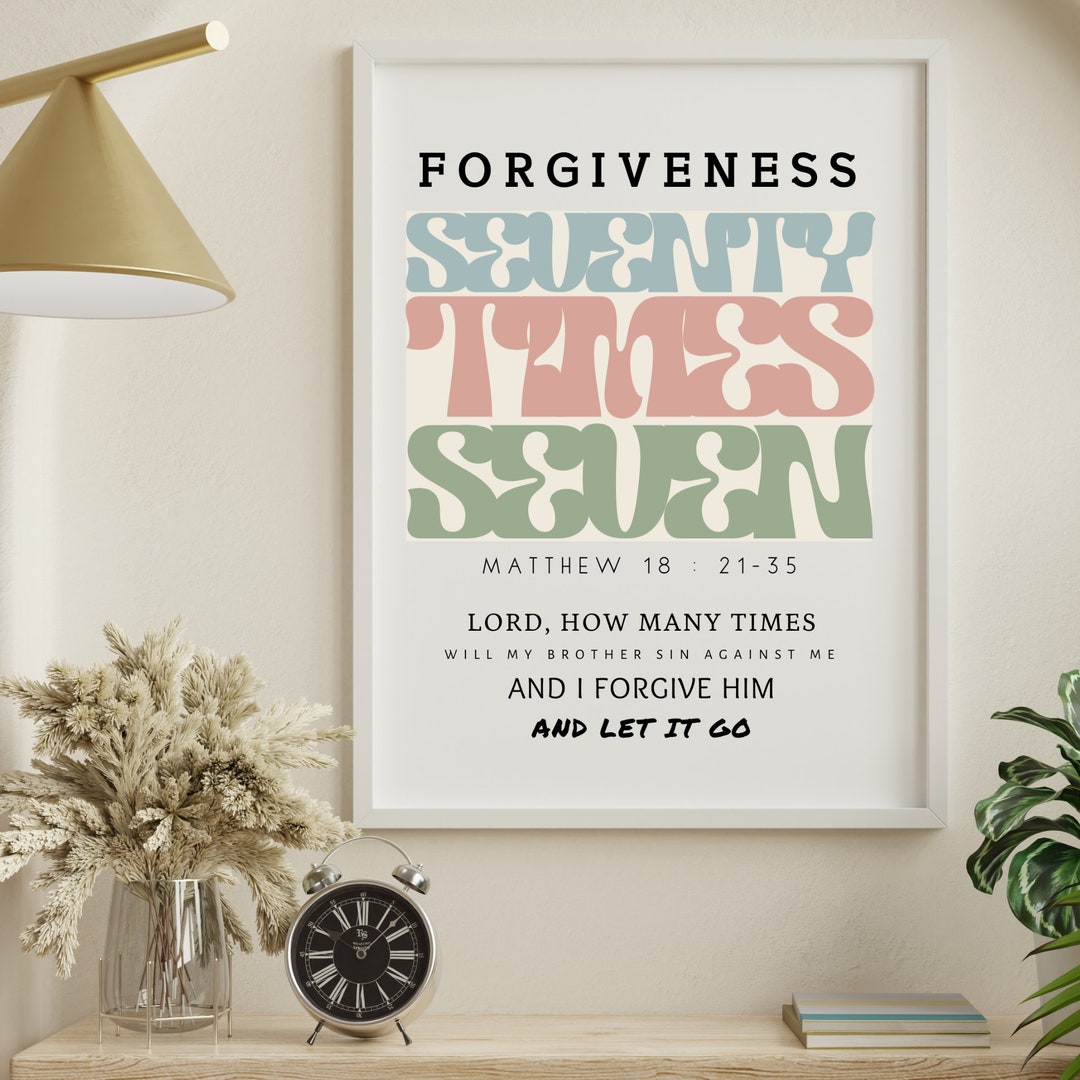 Unforgiving Servant Digital-artful-print Christian Wall Art Forgiveness ...