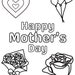 Happy Mother's Day/ Coloring Page/ Gift for Mom/ Mothers Day Gift/ PDF ...