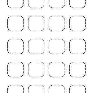 Tracing Things Shapes 1 Mini Bundle, Preschool Worksheet, Shape Tracing ...