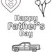 Happy Father's Day Coloring Page, Coloring Page, Fathers Day, Diy Gift ...