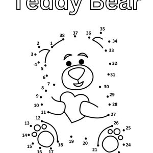 Dot to Dot Picture Bundle, Kids Activity Book, Kids Coloring Book, Dot ...