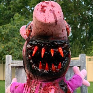 Peppa Pig Creepy Plush Horror Plush Scary Plush Gothic Decor Halloween ...