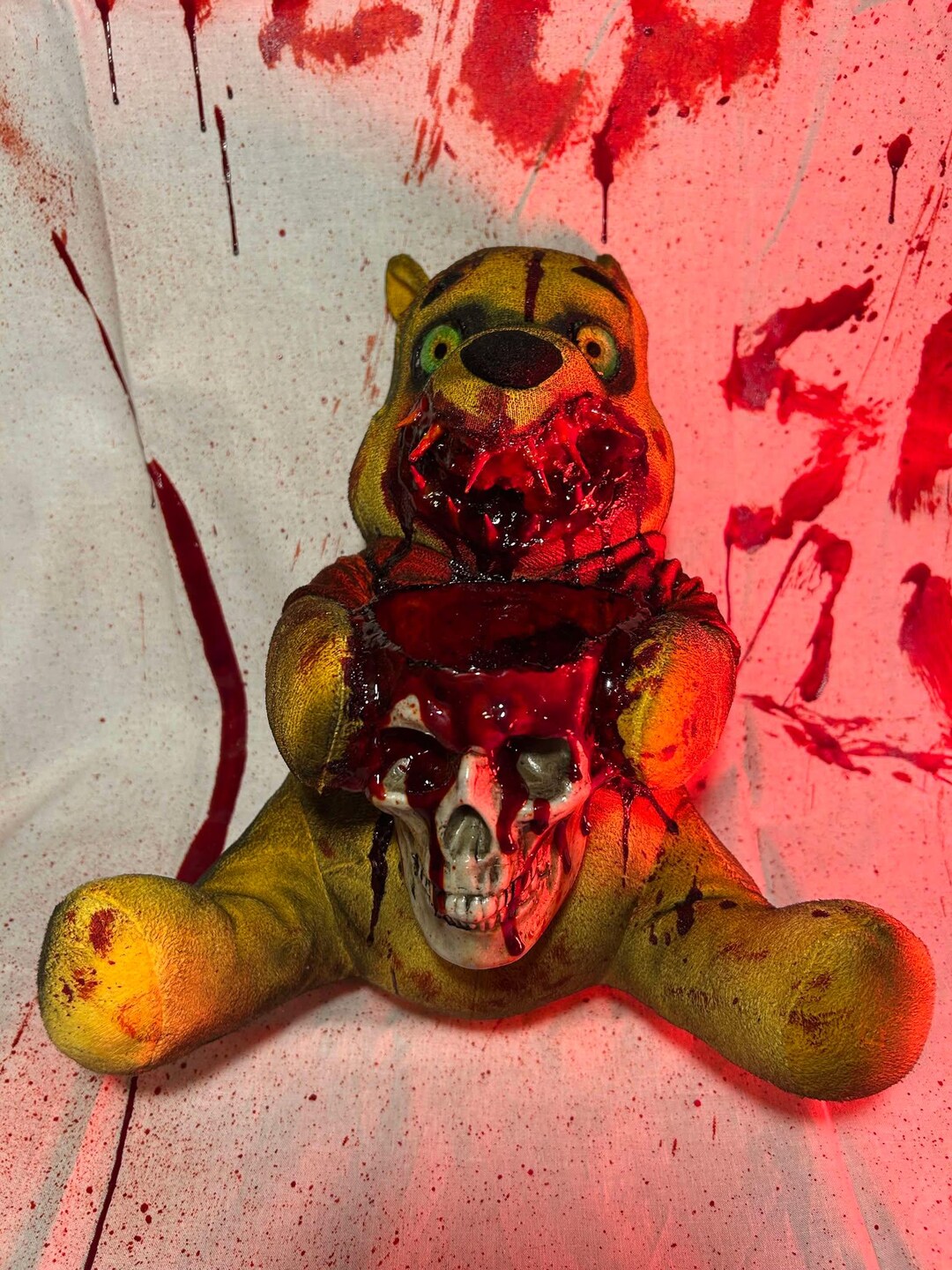 Winnie the Pooh - Creepy Plush - Horror Plush - Scary Plush - Macabre ...