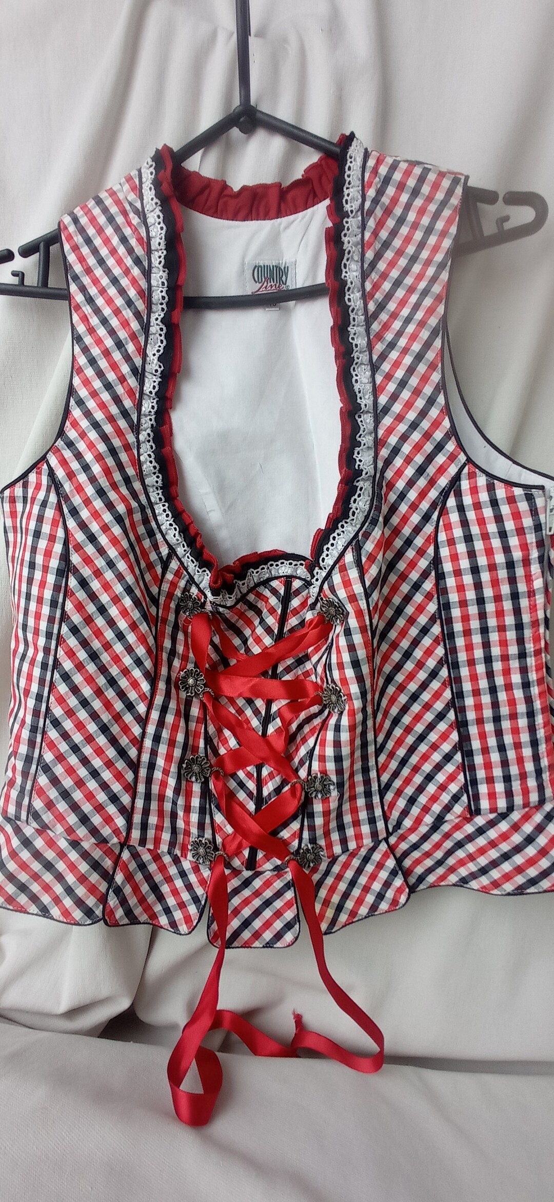 Oktoberfest ,bavarian German Vest Corset, by Country Line - Etsy