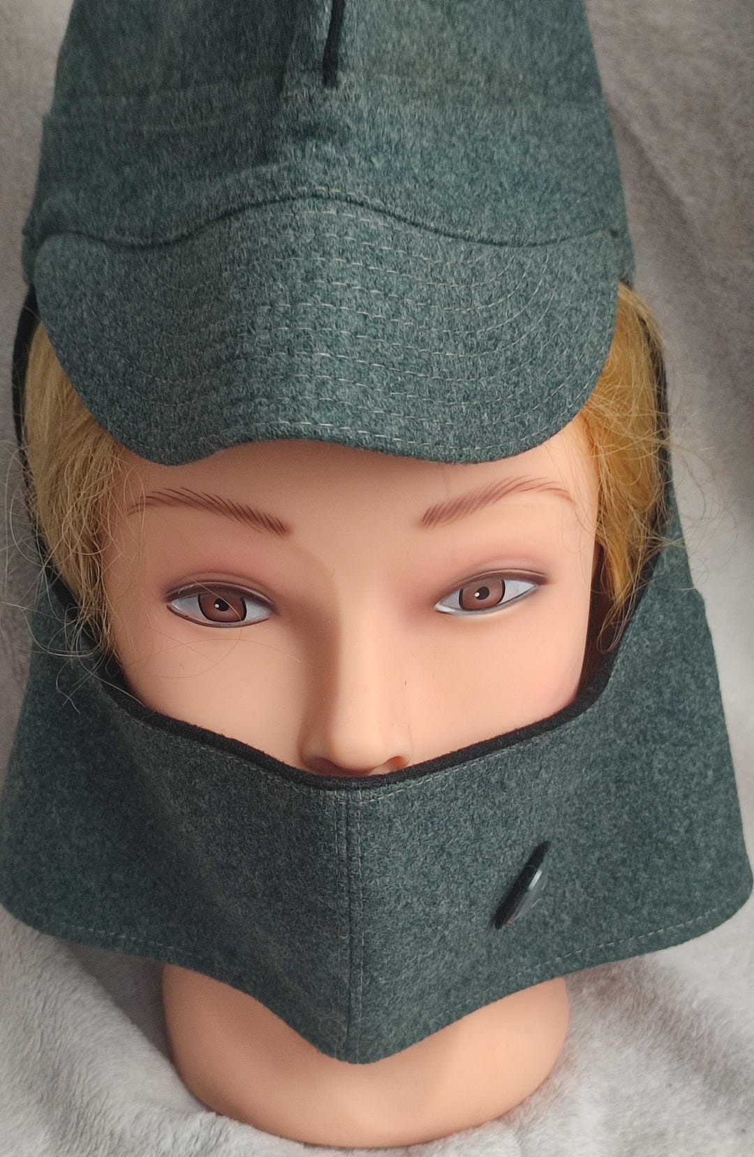 Genuine BECA Lugano 1976 Swiss Army Side Cap Switzerland Military ...
