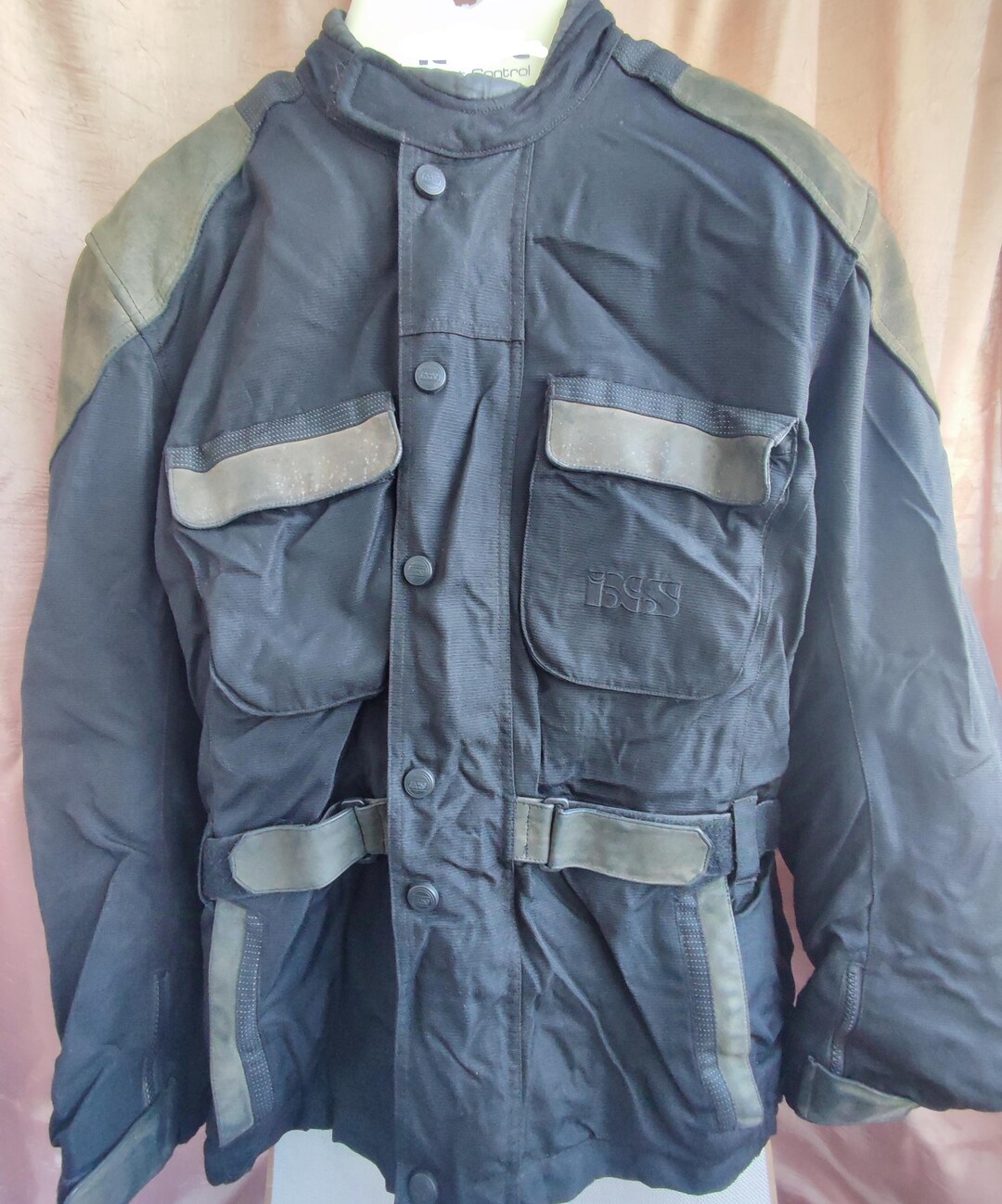 Vintage IXS Moto Racing Jacket - Etsy