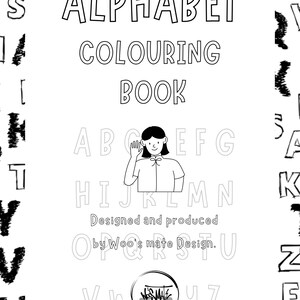 Printable Alphabet Colouring Book for Kids | Pdf Download | Fun ...