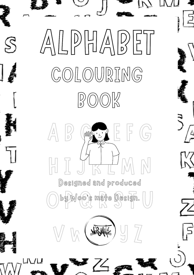 Printable Alphabet Colouring Book for Kids | Pdf Download | Fun ...