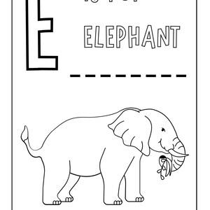Printable Alphabet Colouring Book for Kids | Pdf Download | Fun ...