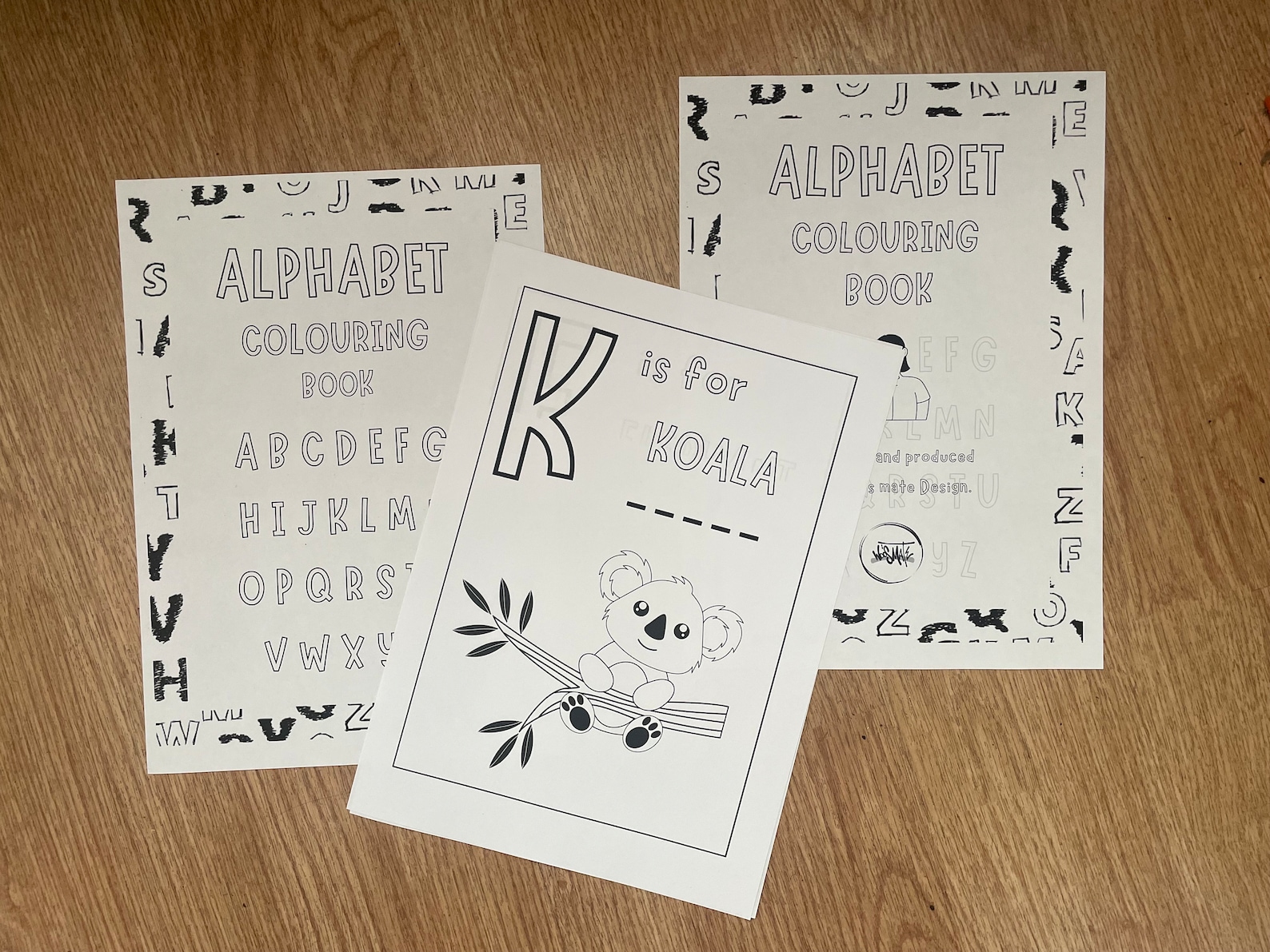 Printable Alphabet Colouring Book for Kids | Pdf Download | Fun ...