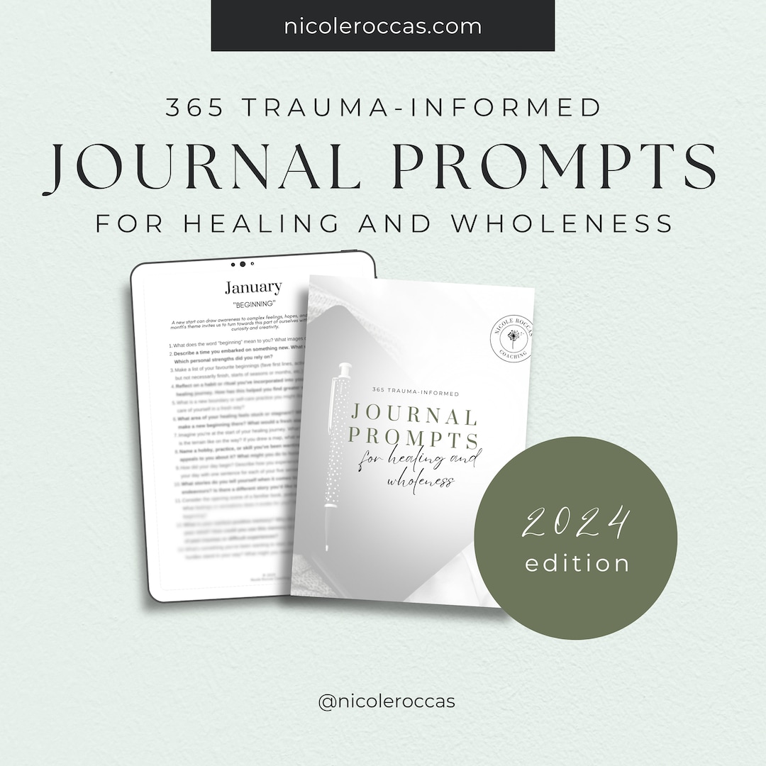 365 Trauma-informed Journal Prompts for Healing and Wholeness - Etsy