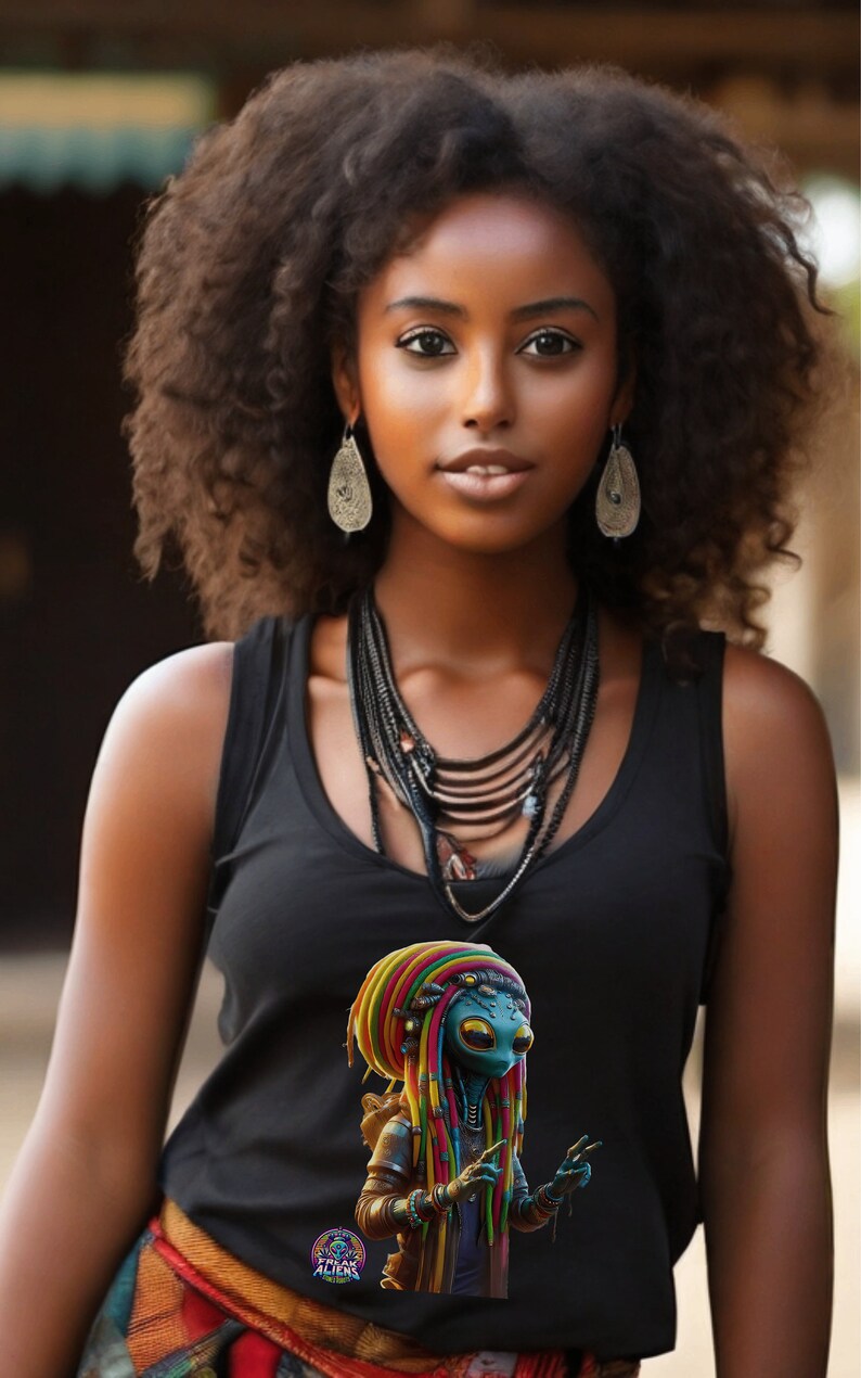 Cyberpunk Tank Top, UFO, Aliens, Robots, Sci-fi, Anime ...