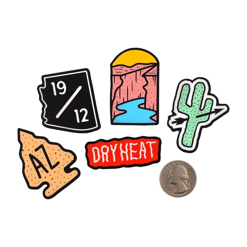 Arizona Sticker Pack - Etsy