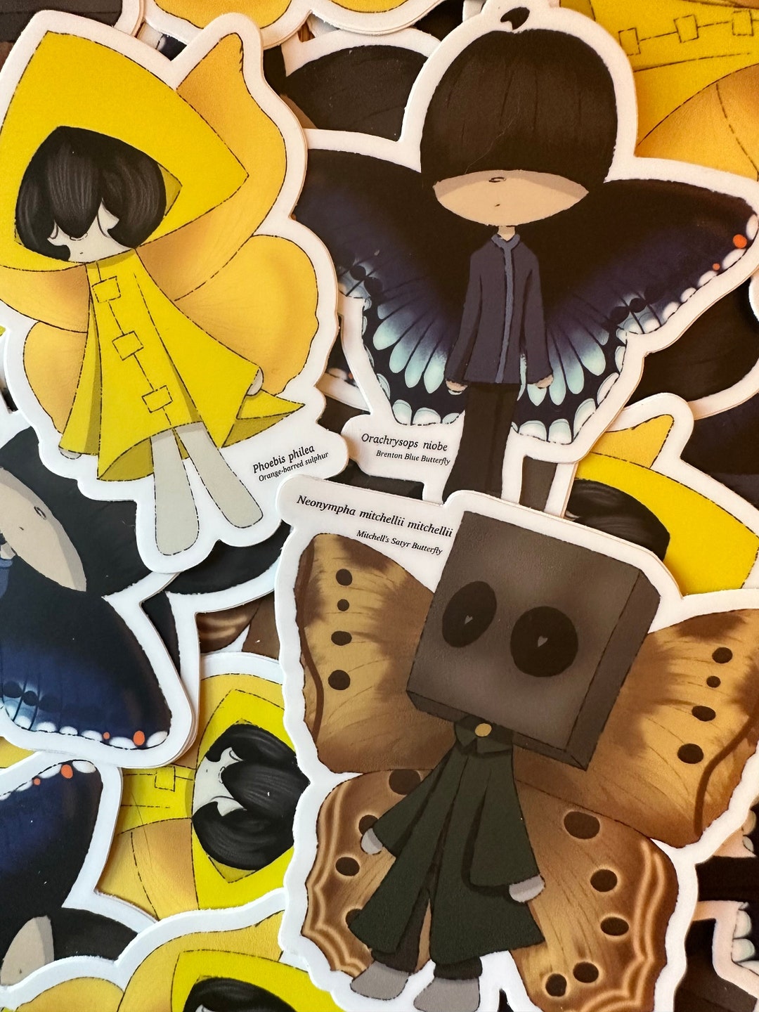 Tiny Nightmares Fan Art Vinyl Stickers - Etsy
