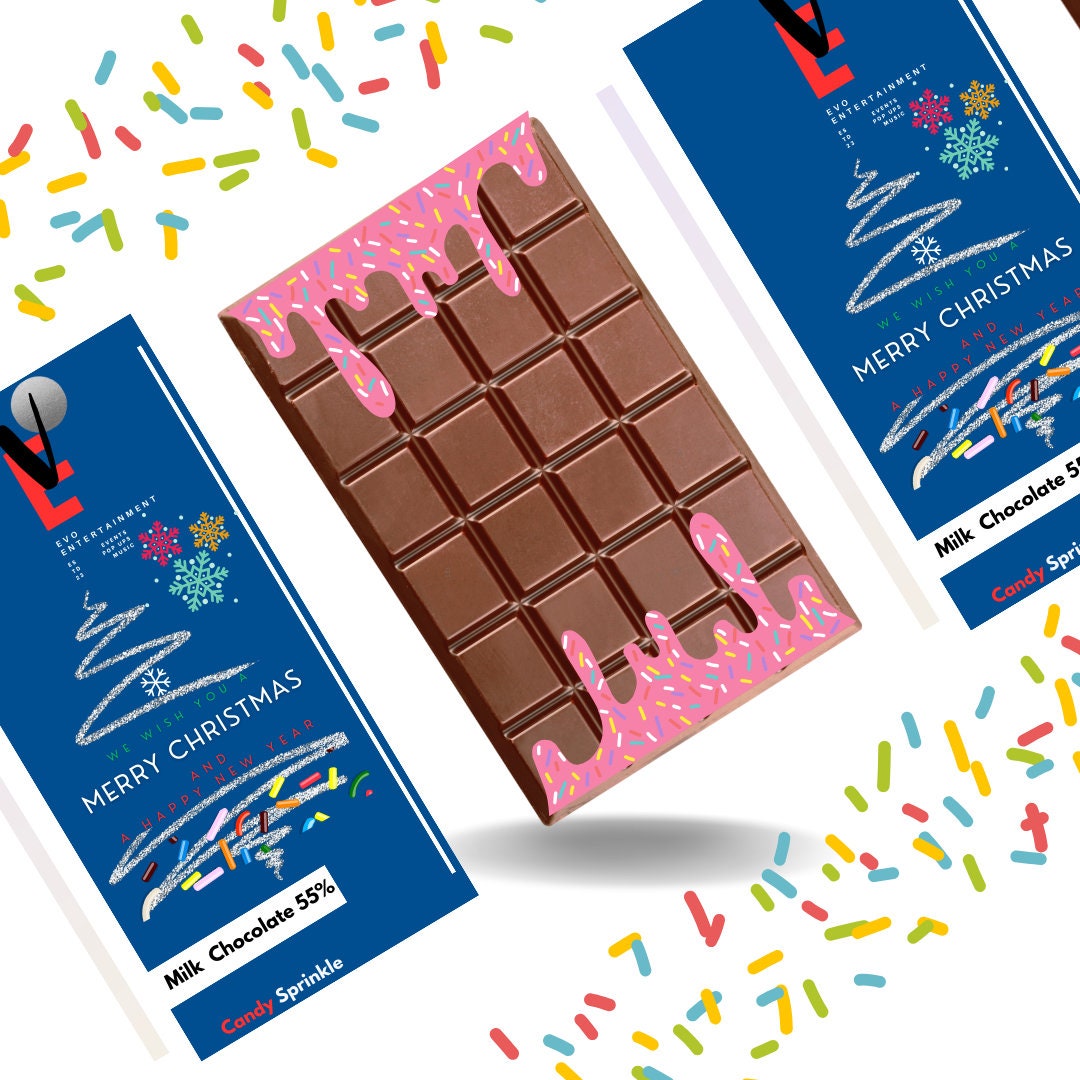 Evo Candy Sprinkle Chocolate Bar Evo Limited 90 Grams Was 23,99 NOW ...