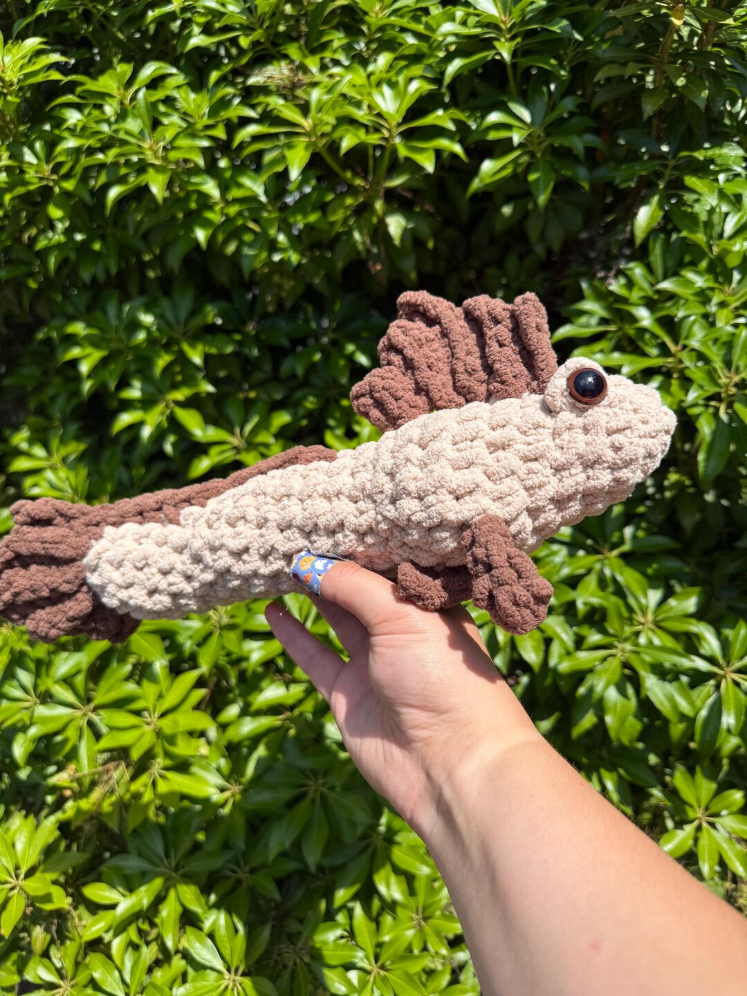 Crochet Mudskipper Customizable Plushie (12 Inch) - Etsy