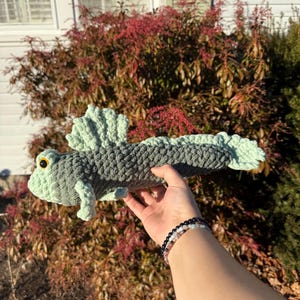 Crochet Mudskipper Customizable Plushie (12 Inch) - Etsy
