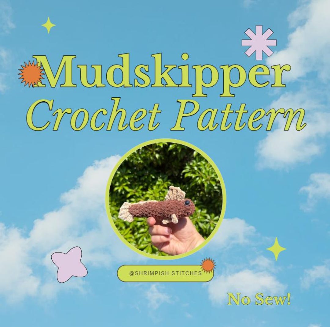 Crochet Mudskipper PDF Pattern - Etsy