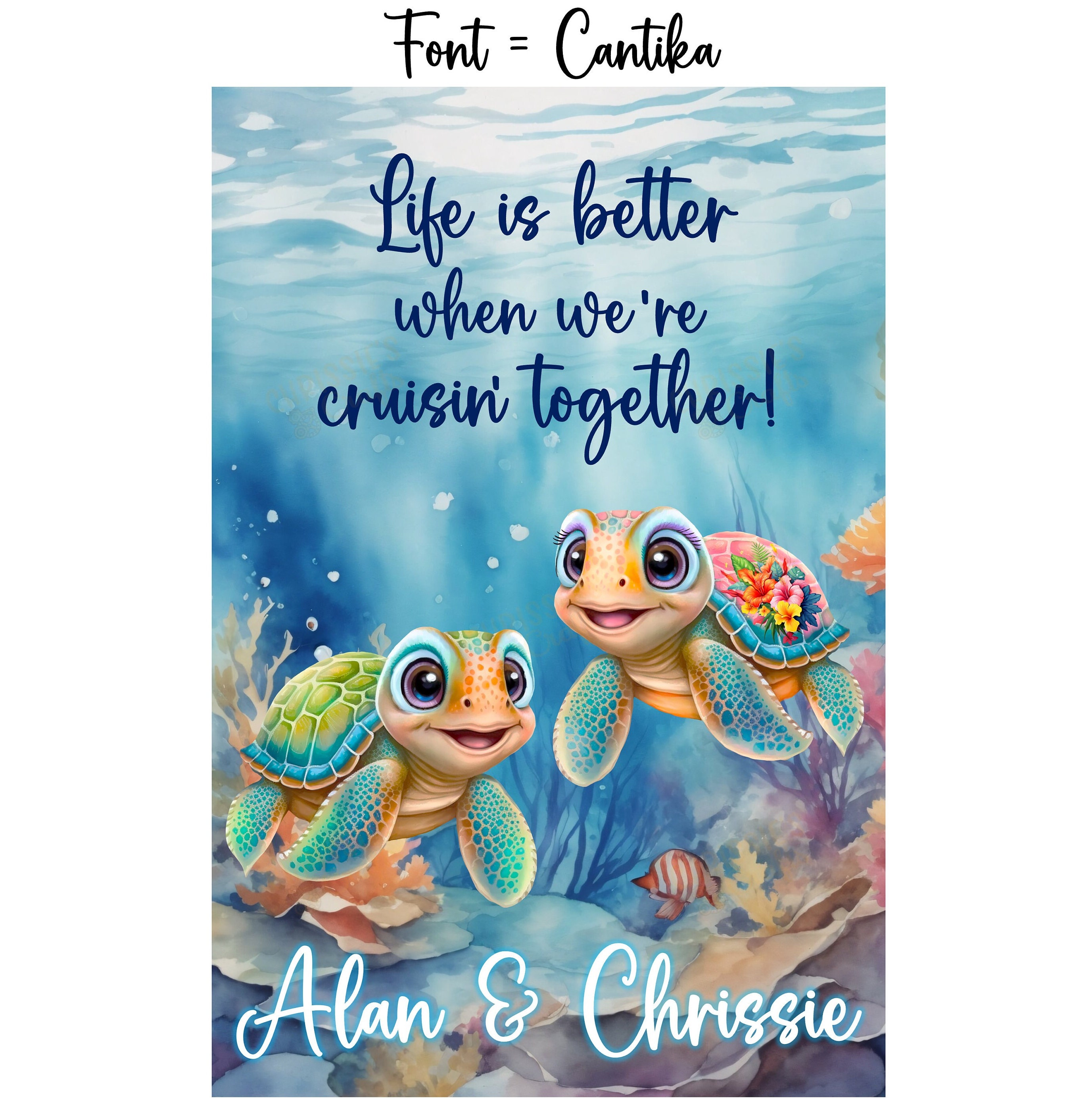 Life is Better When Were Cruisin Together Flag Sign Personalized Cruise ...