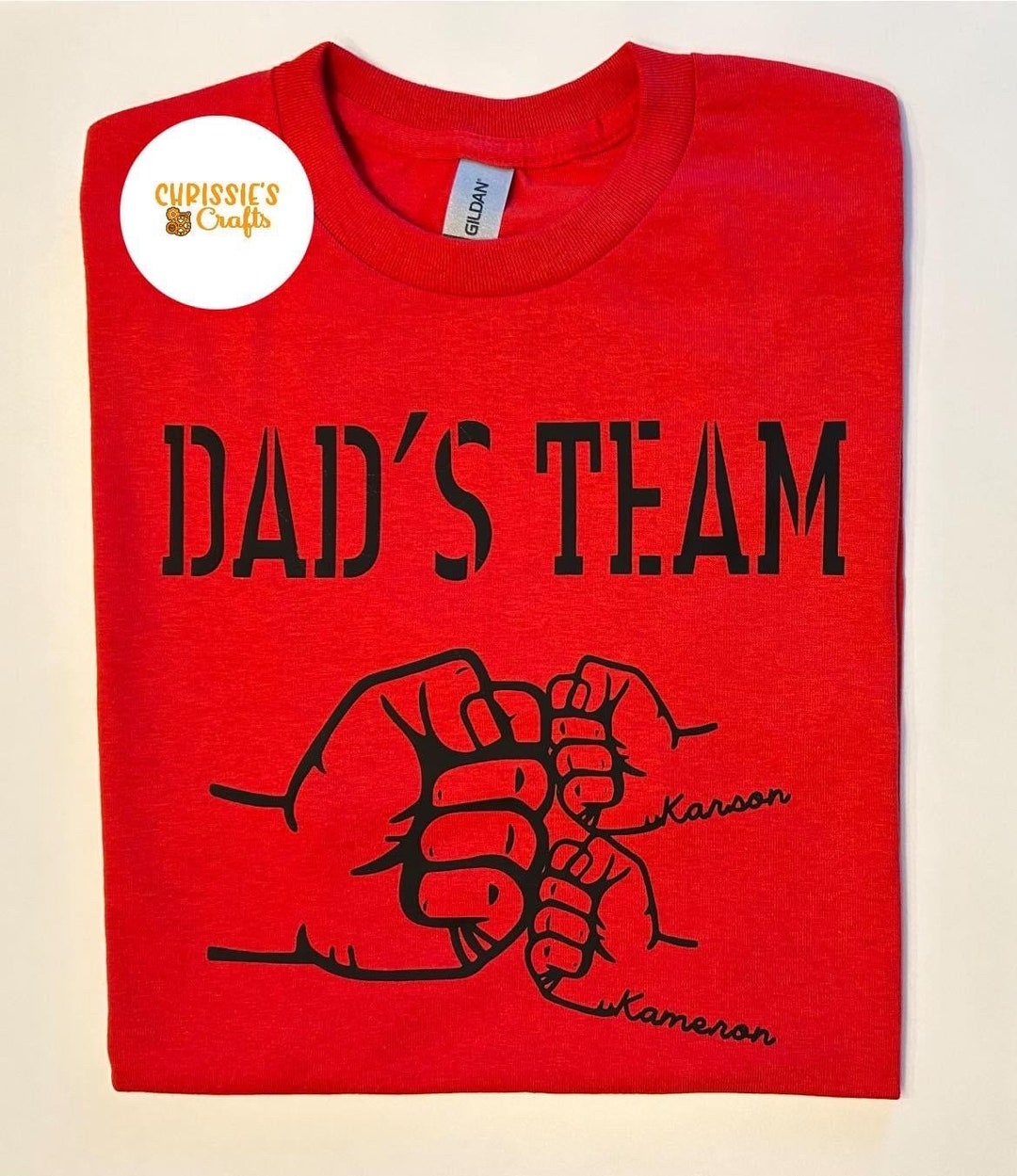 Dads Team Tee Shirt for Dad Fathers Day - Etsy