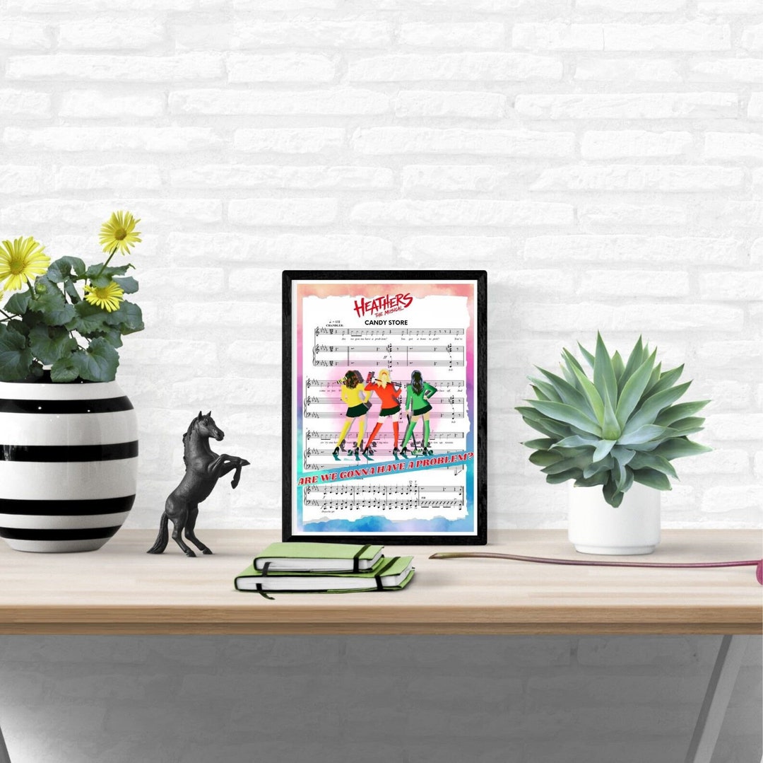 Heathers the Musical - DIGITAL DOWNLOAD - Sheet Music Design - Instant ...