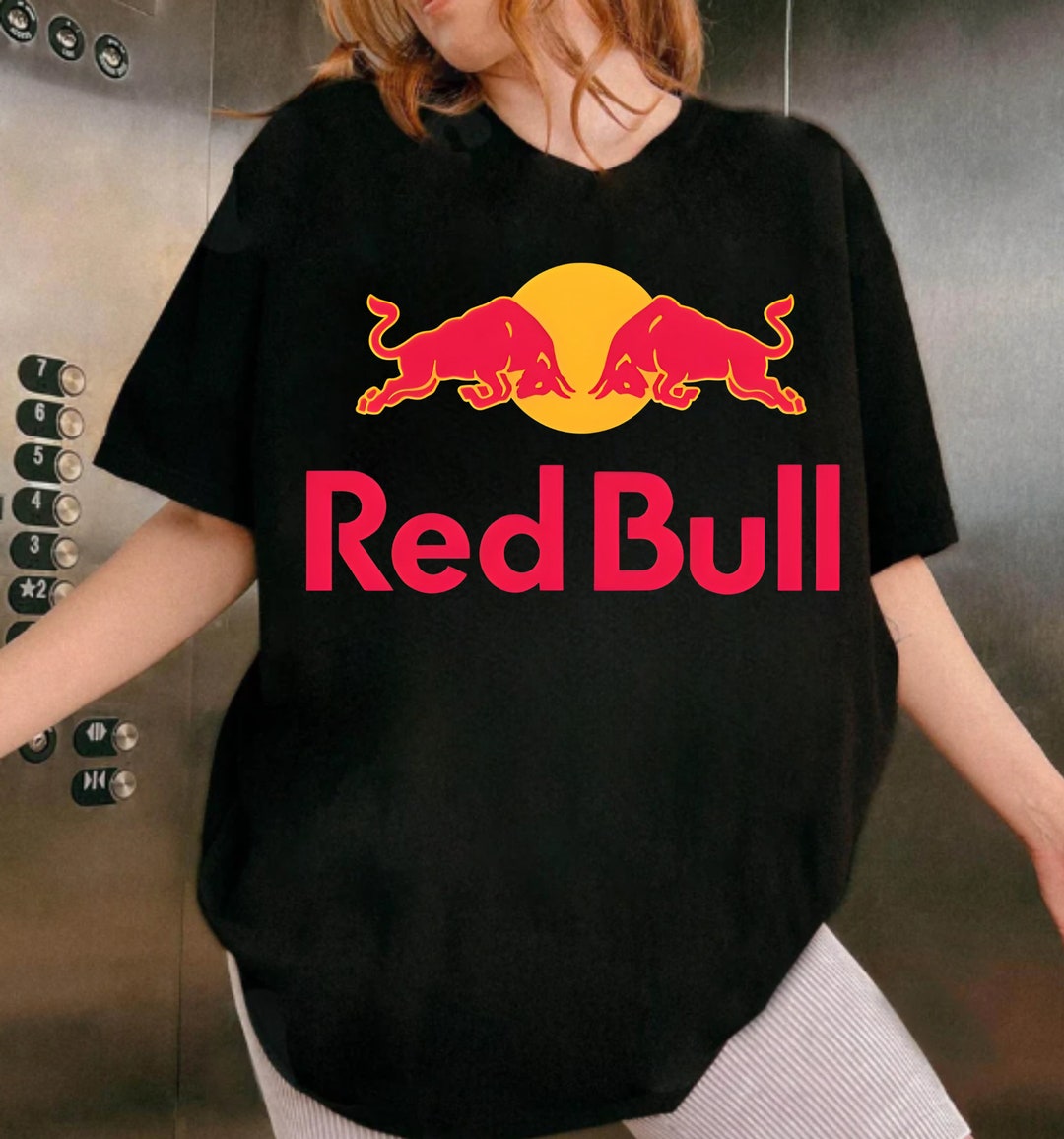 Redbull Shirt, Red Bull Logo Shirt, Energy Drink Apparel, Unisex Jersey ...