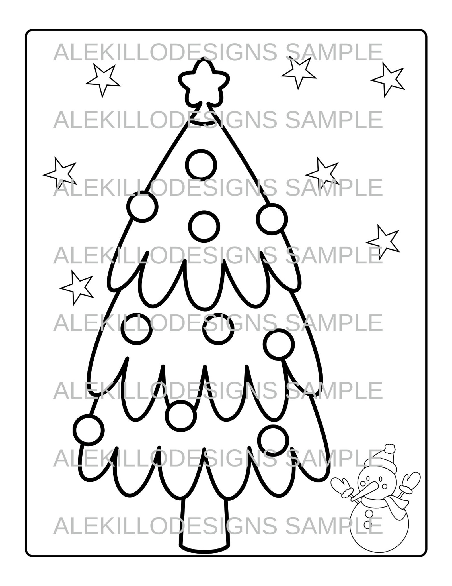 20 Printable Christmas Coloring Pages, Christmas Printable, Printable ...