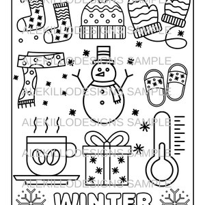 20 Printable Christmas Coloring Pages, Christmas Printable, Printable ...