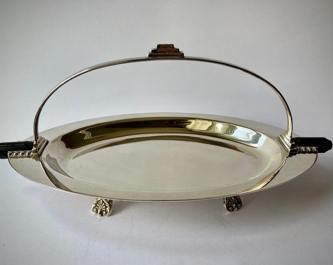 Art Deco Period C.1930 - Spanish Armada Silver Plated Tray With ...