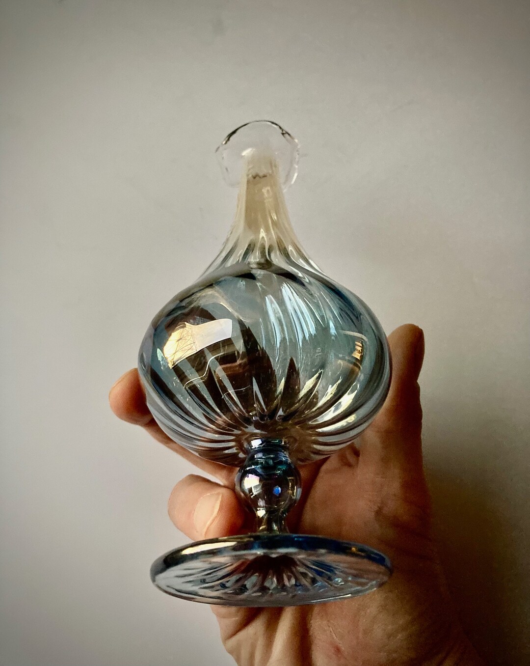 Vintage Murano Glass Vase - Labelled - Soffiera Parise - Perfect ...