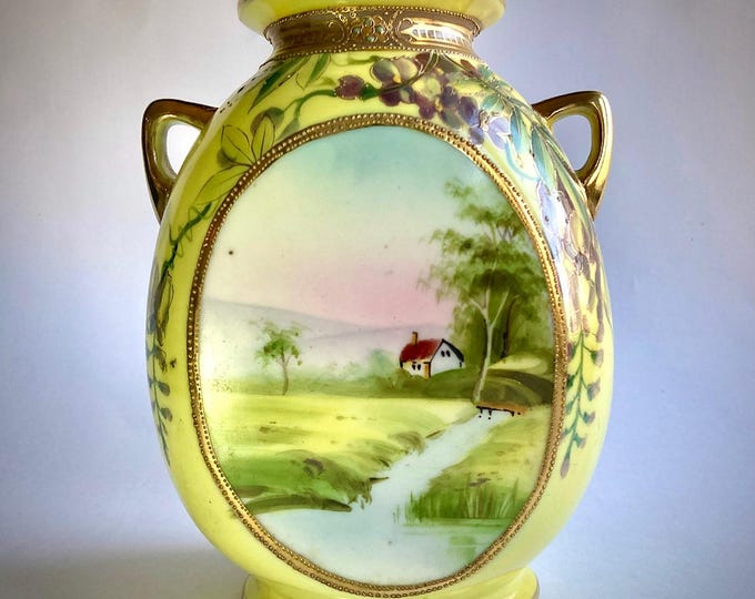 Antique Morimura Nippon Amphora/vase - C.1911-15 - Excellent Condition ...