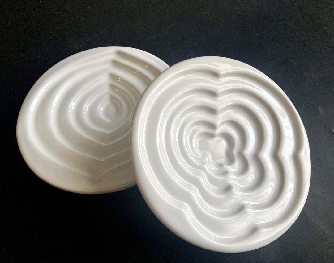 Two Mary Judge Ceramic Olive Oil Dishes - USA & Italy - C.1999-2005 ...