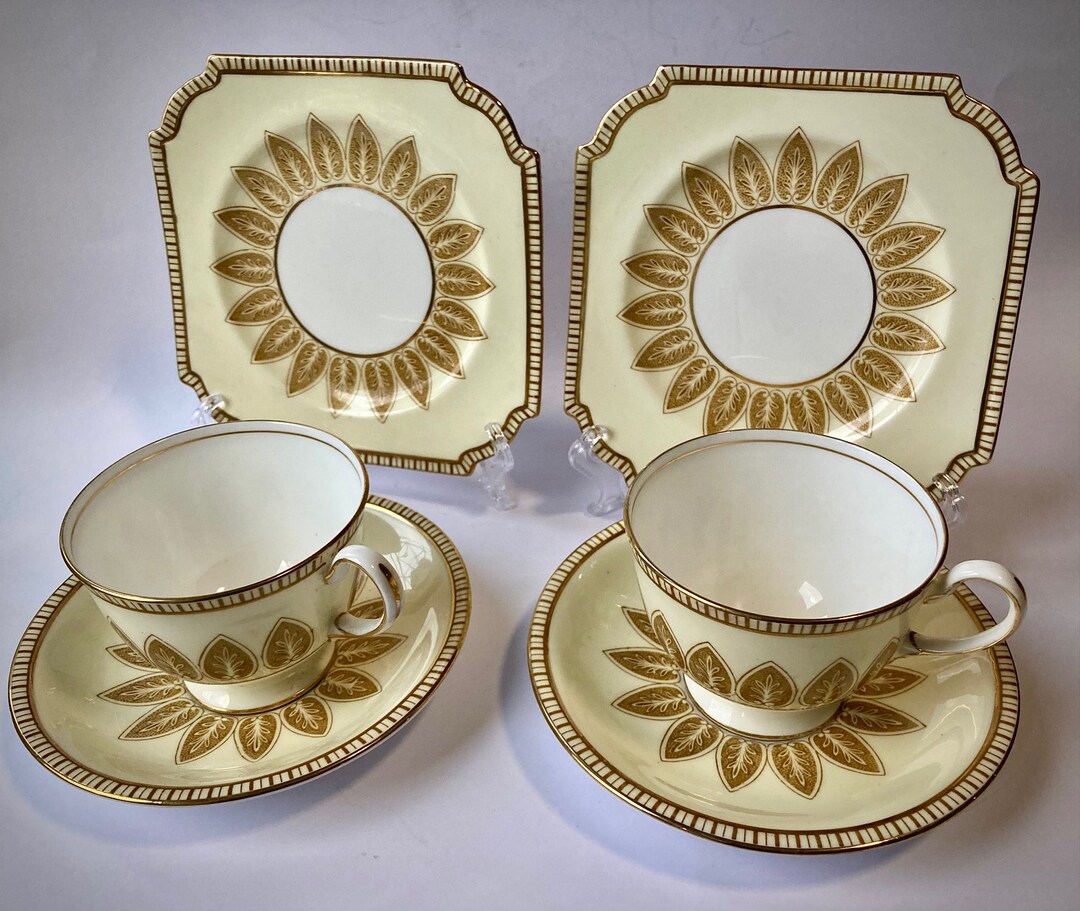 Antique Aynsley Teacup Matching Trios - 1930's - Remarkable Condition ...