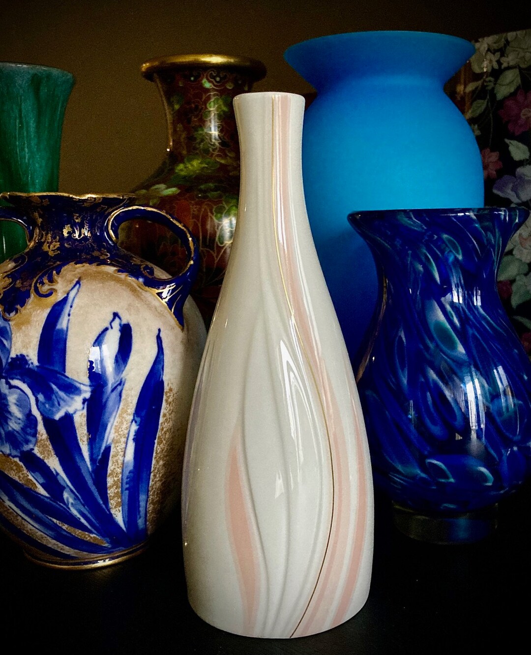 Vintage Royal Doulton by Gerald Gulotta 18.5cm Vase 1982 Outstanding ...