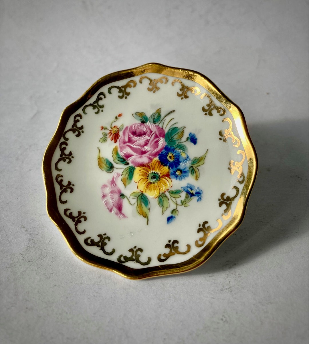 Small and Beautiful Limoges Plate Manufacture Nouvelle De Porcelaine ...