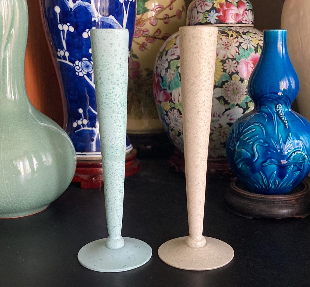 Art Deco Art Glass, Andrew Delatte Style Vases, Early 20th Century - Etsy