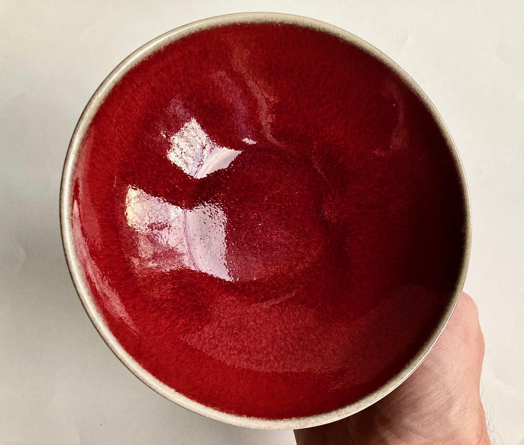 Sang De Boeuf Ceramic Dish by Jamie Beeston - C.1985 Australia ...