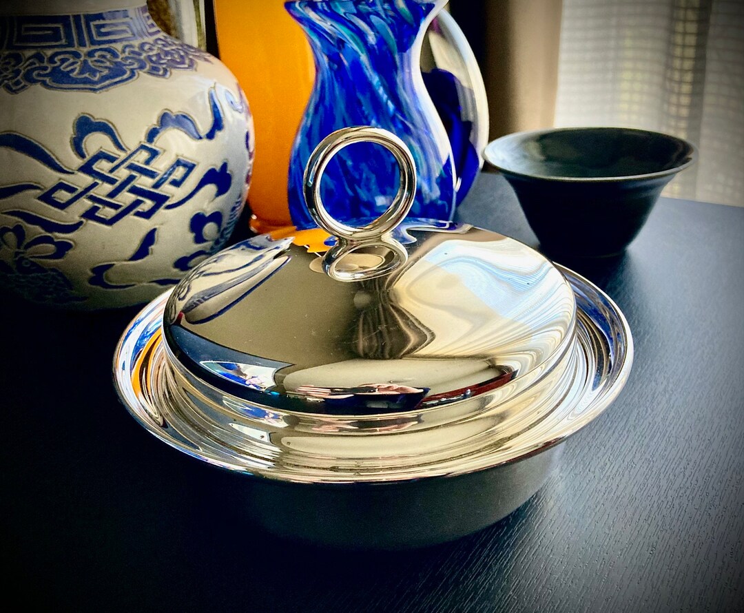 Vintage Silver-plated Cloche & Dish Fine Hotel Ware Hecworth EPNS Very ...